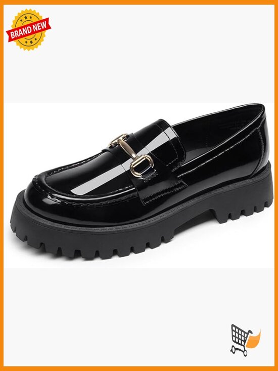Shoes | Platform Loafers Slip On Chunky Penny Loafer Arch Support ...